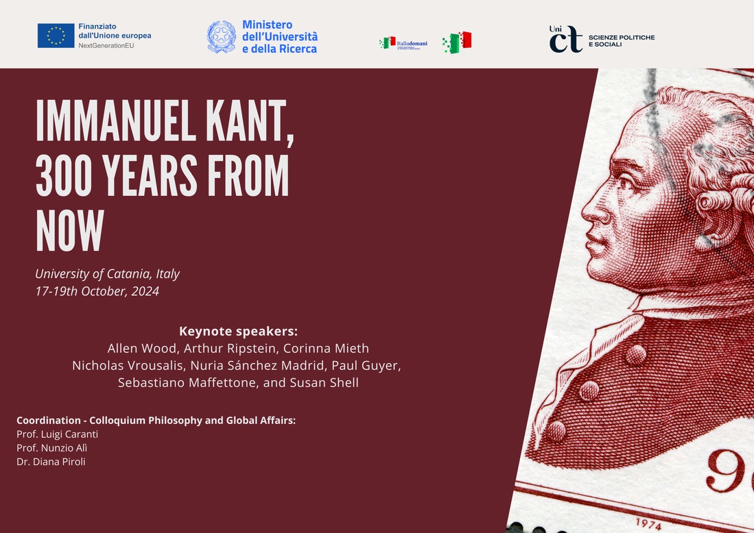 Immanuel Kant, 300 years from now - Associazione italiana di Storia del ...